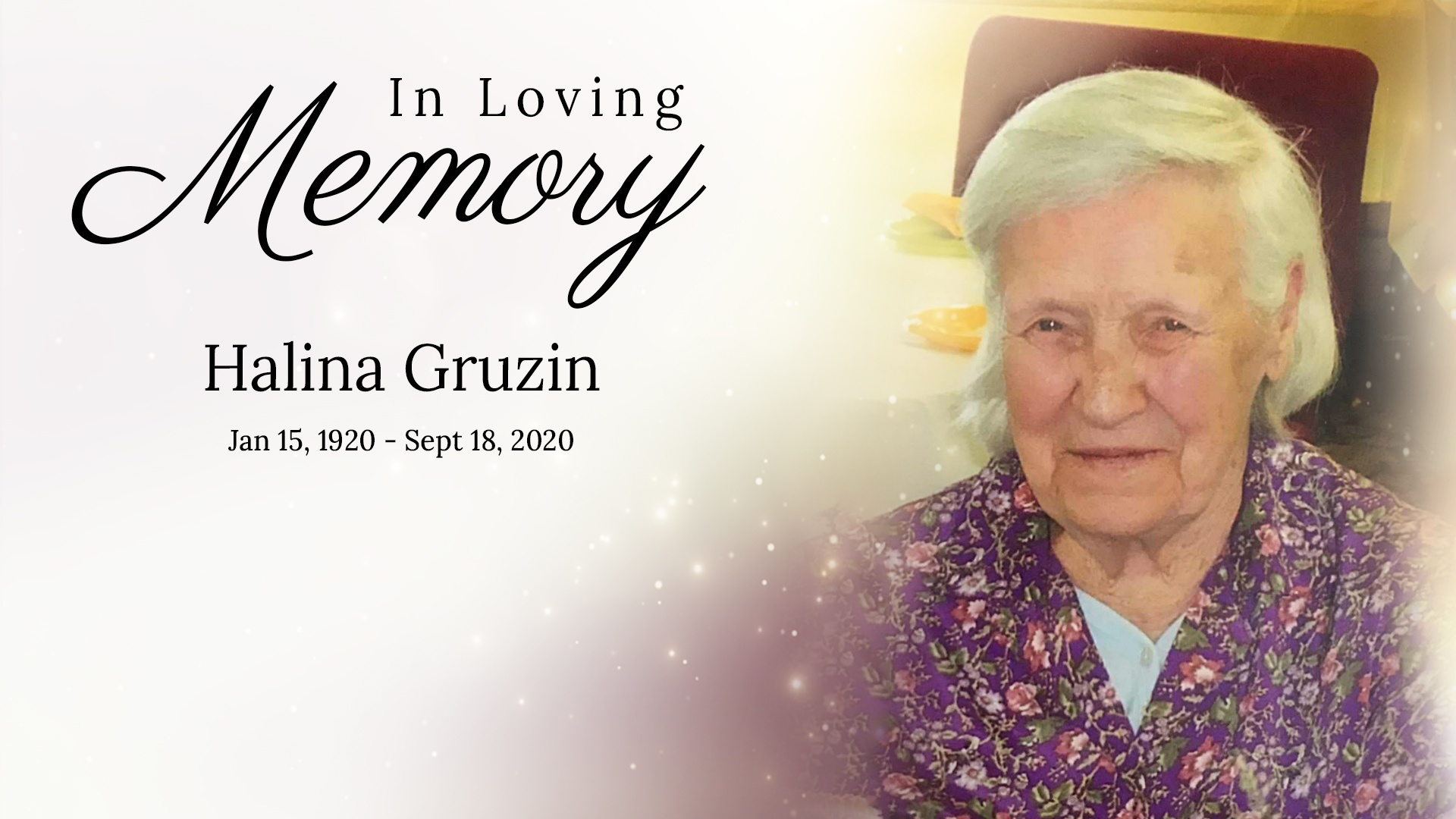 Halina Gruzin | Livestream