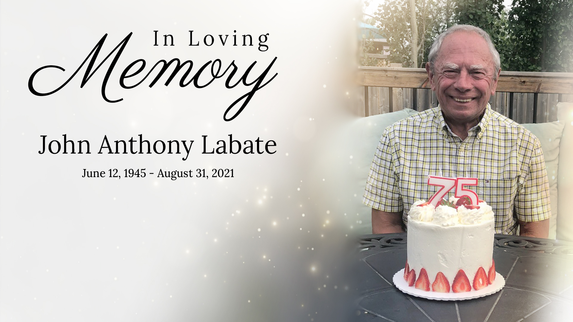John Anthony Labate | Livestream